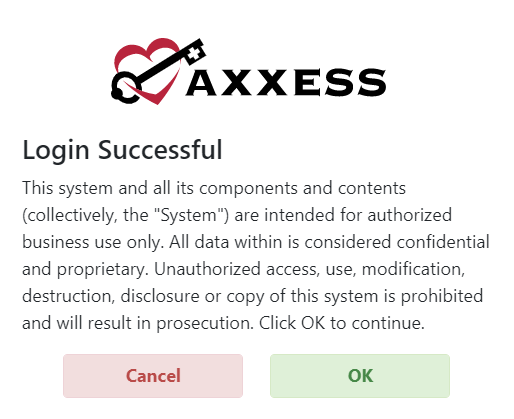 Signing In and Out of Axxess Palliative Care