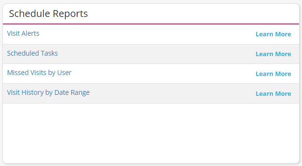 Schedule Reports - Help Center
